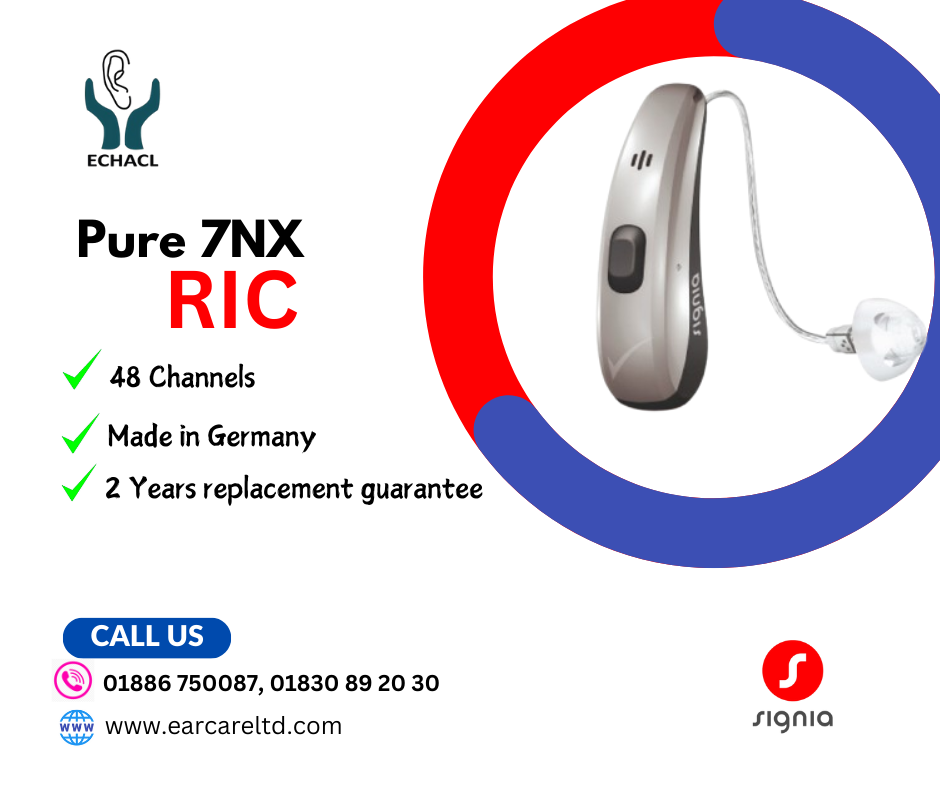 Signia Pure 7NX RIC hearing aid price in Bangladesh | Ear Care & Haring ...