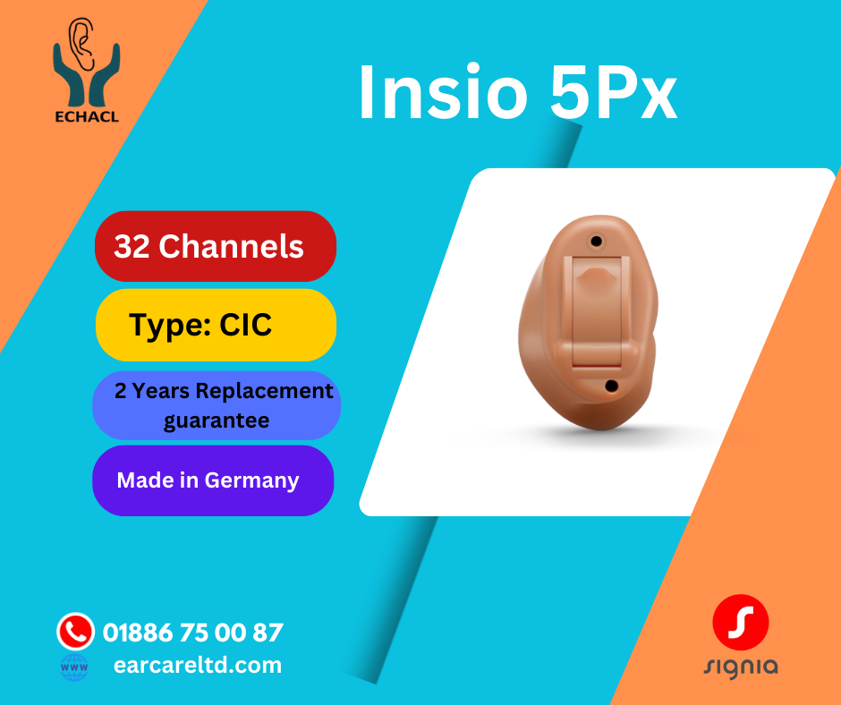 Signia Insio 5 px CIC / IIC hearing aid price in Bangladesh | Ear Care ...