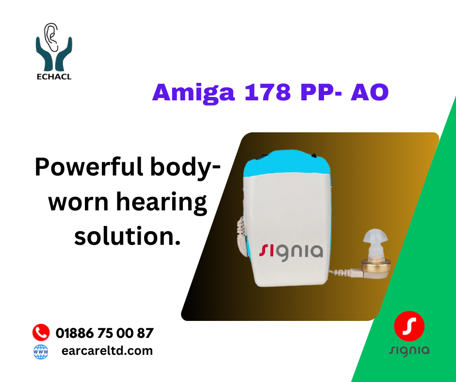 Signia Amiga 178 PP-AO Body hearing aid price in Bangladesh | Ear Care ...